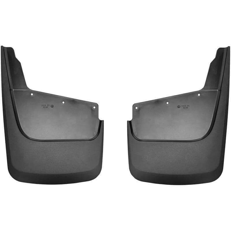 L5P Duramax Black Custom Molded Rear Mud Guards | Husky Liners 59281