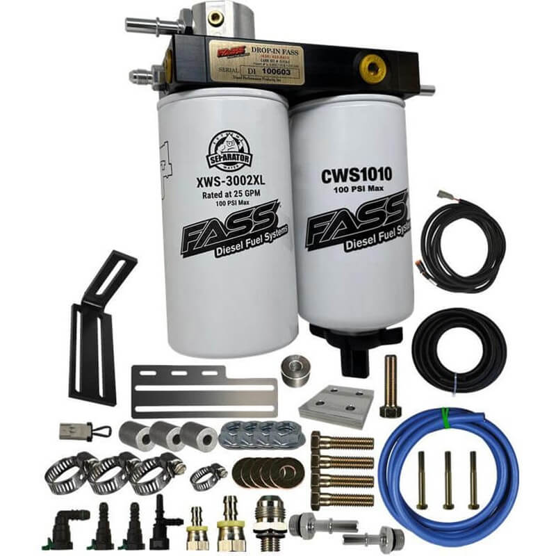 6.7 Cummins Drop-In Series Diesel Fuel Filter System Fass DIFSRAM4001