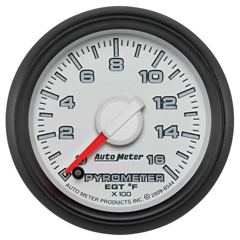 Auto Meter Factory Matched Pyrometer Kit - Cummins 2003-2009