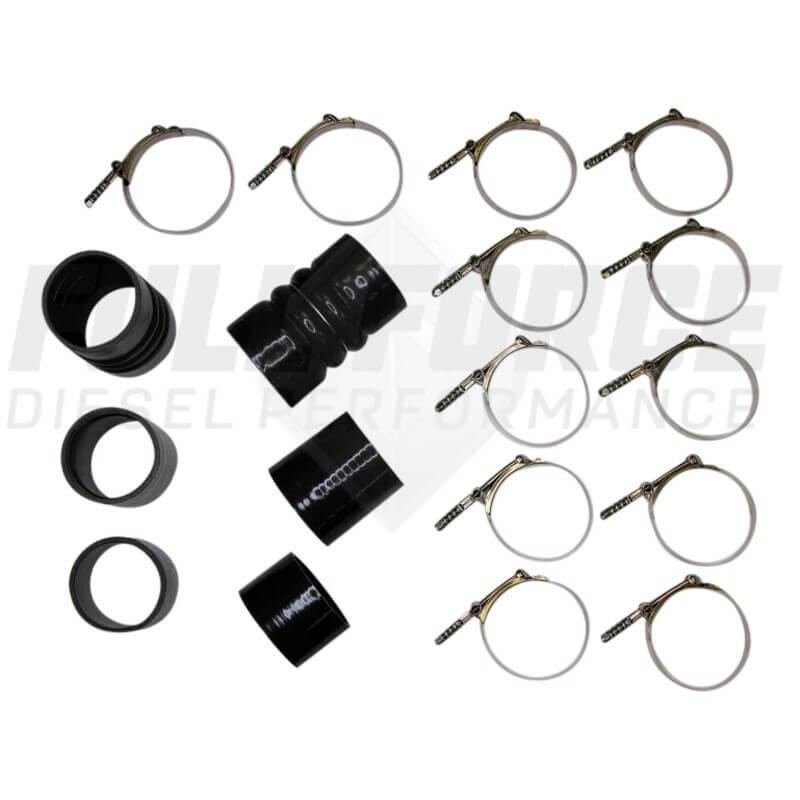 Heavy Duty Intercooler Boot Kit w/Clamps | AVP IBK73SD