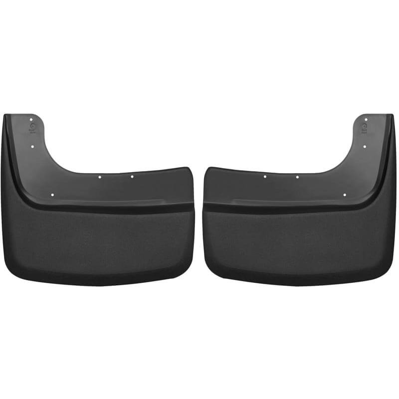 6.7 Powerstroke Husky Liners Black Custom Molded Dually Rear Mud Guards