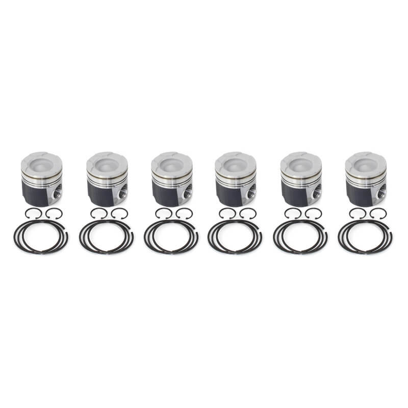 Fly Cut Ceramic Coated Piston Kit | Industrial Injection PDM-3732FCC.020