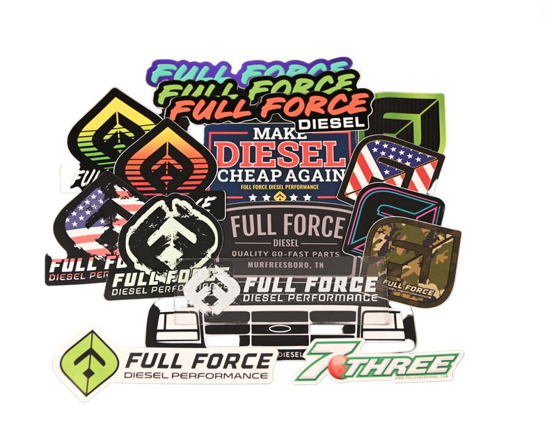 Full Force Diesel Sticker Pack