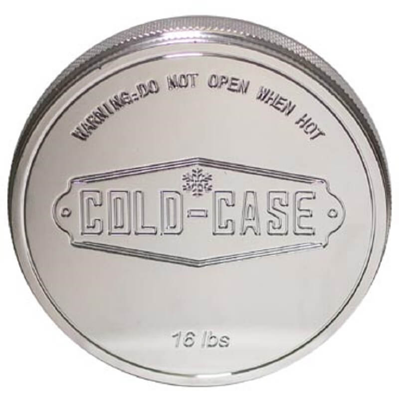 Polished Billet Radiator Cap Cover | Cold Case RC100