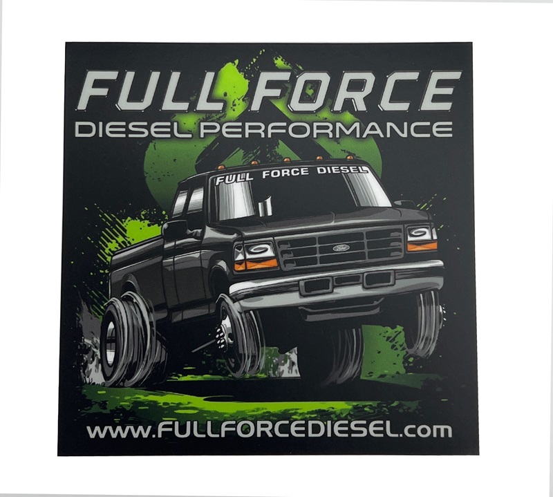 Full Force OBS Truck Sticker