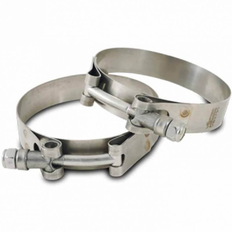 5" Stainless Steel T-Bolt Clamps (Pack Of 2) | Vibrant 2799